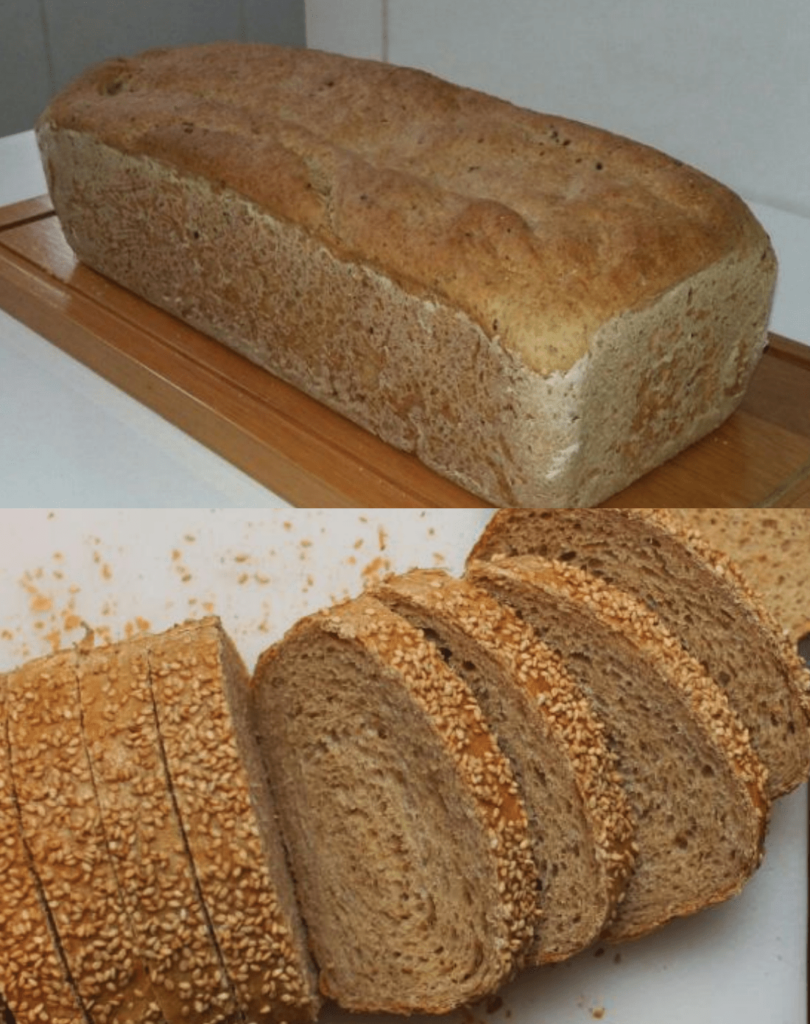 Pão Integral caseiro: Receitinha prática e muito saborosa!