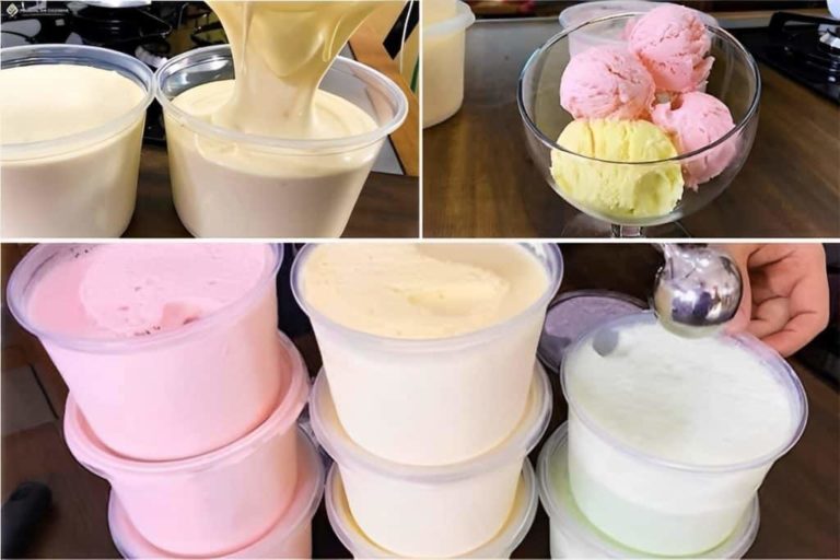 Sorvete caseiro prático: Receita simples feita com Suco Tang!
