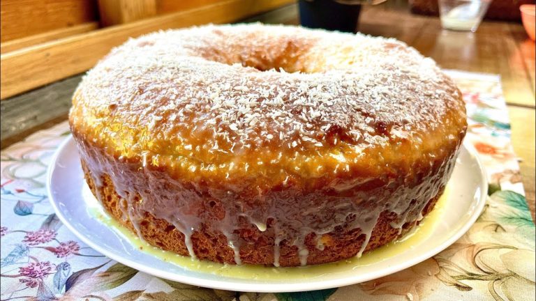 Bolo Moça de coco: Receita fácil e super deliciosa!